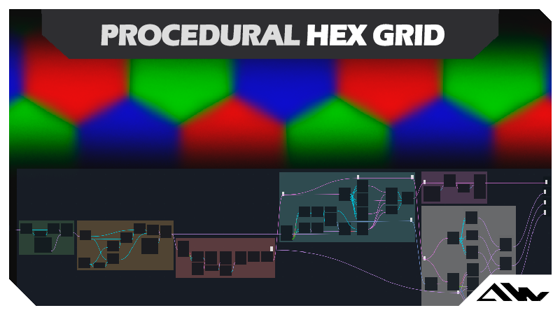 Procedural Hexagonal Pattern - Godot Shaders
