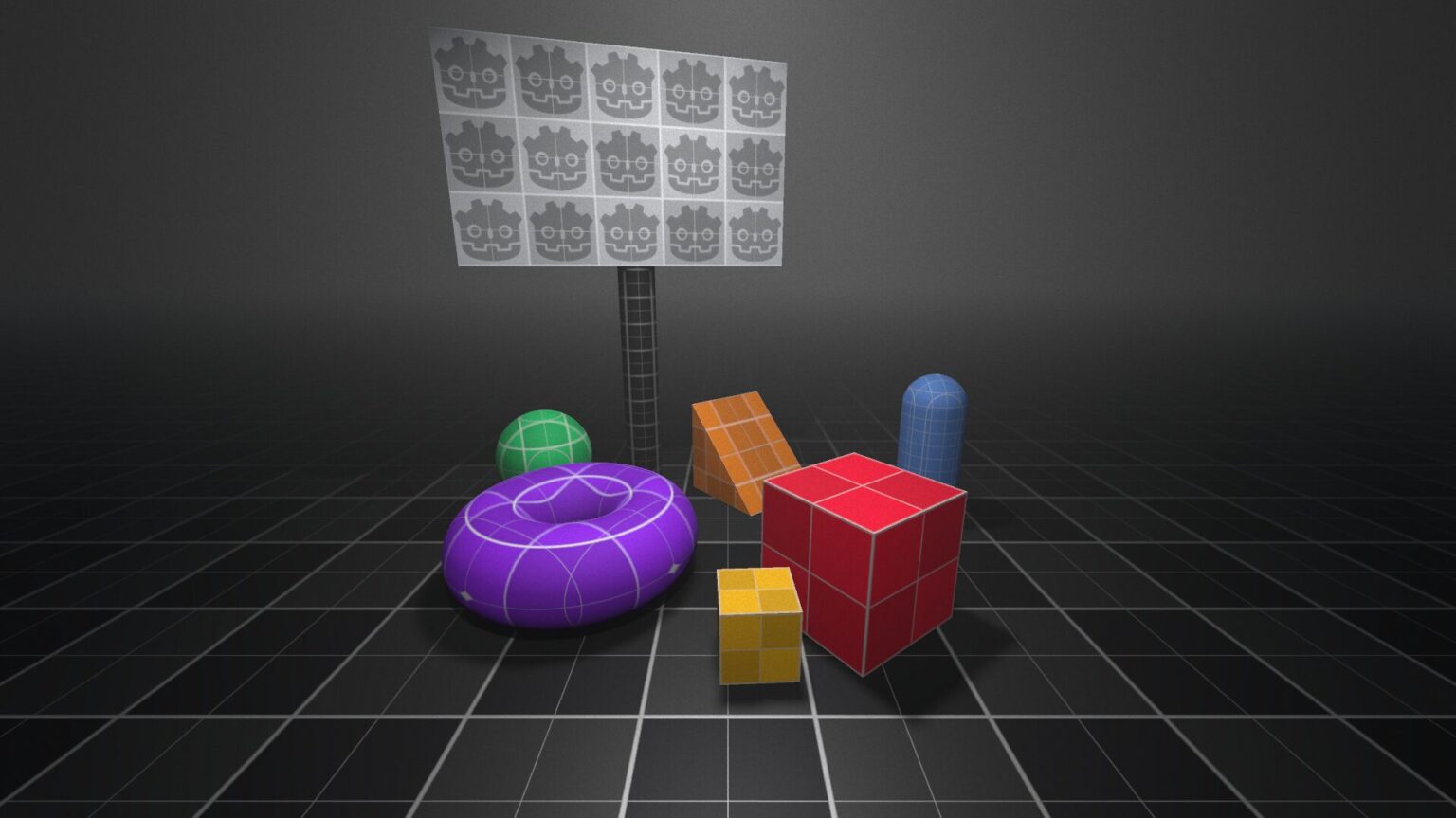 Prototype Grid - Godot Shaders