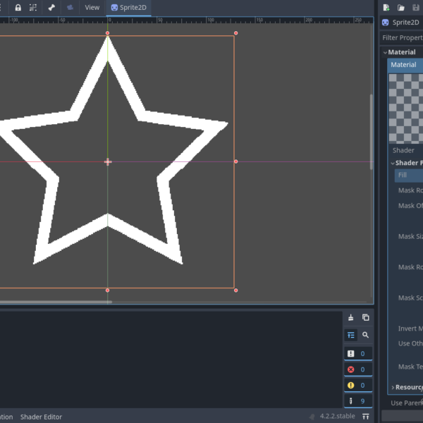 Sprite Cut-Out/Cut-In Mask - Godot Shaders