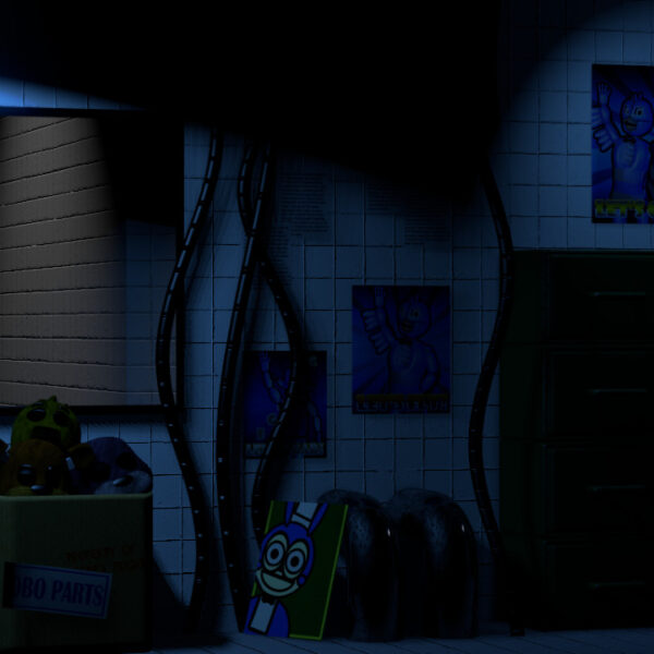 Jolly 1 office with displacement effect - Godot Shaders