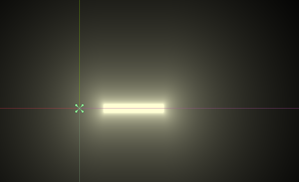 glowing rect 2d - Godot Shaders