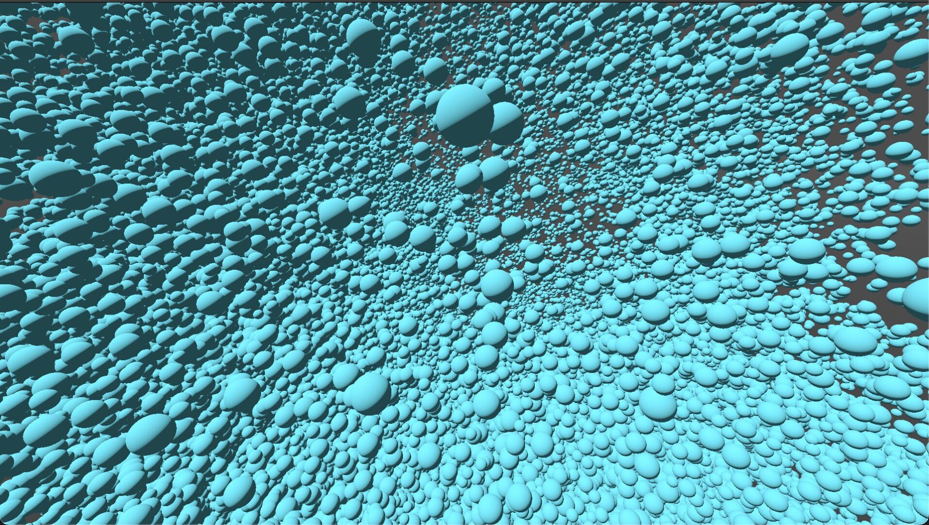 Ray-traced sphere for particle effects - Godot Shaders