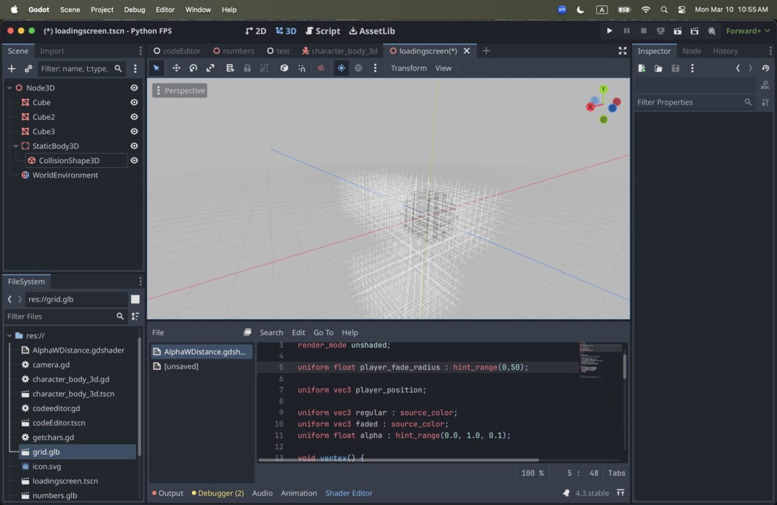 Spatial - Godot Shaders