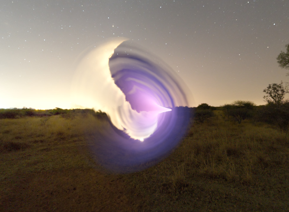 Wormhole Godot Shaders