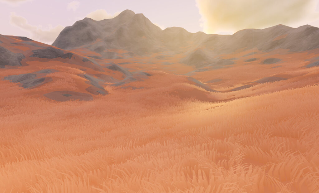 Wandering Clipmap - Stylized Grass - Godot Shaders