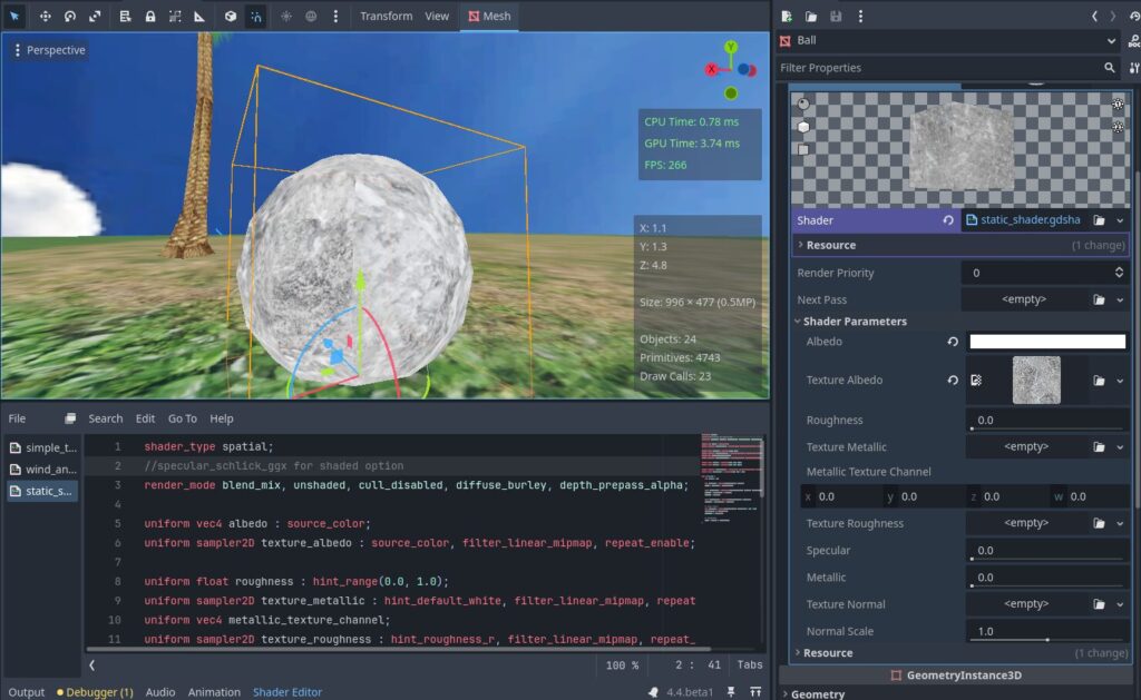 Spatial - Godot Shaders