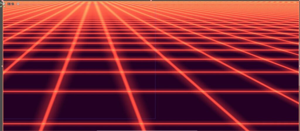 Vaporwave grid tweaks - Godot Shaders