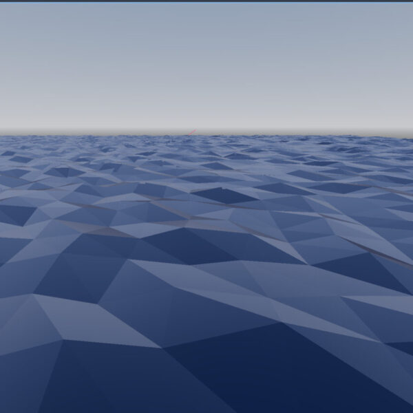 Low poly water - Godot Shaders