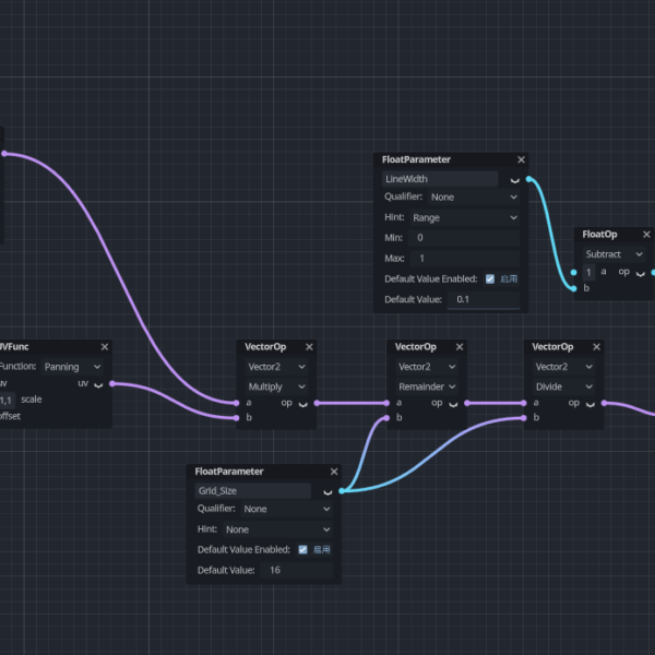 2D Grid - Godot Shaders