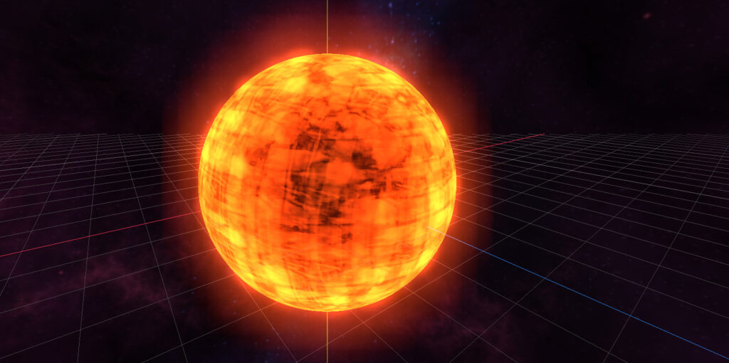 3D – Sun - Godot Shaders