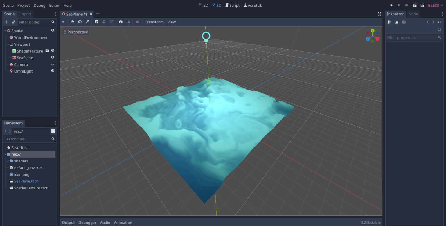 Water Godot Shaders