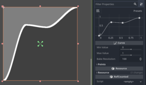 Curve Graph - Godot Shaders