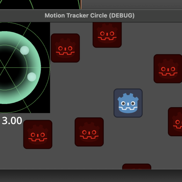 Aliens Style Motion Tracker - Godot Shaders