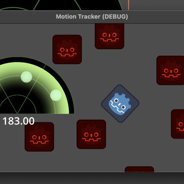Aliens Style Motion Tracker - Godot Shaders