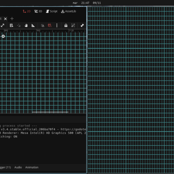 2d grid with adjacent cells - Godot Shaders