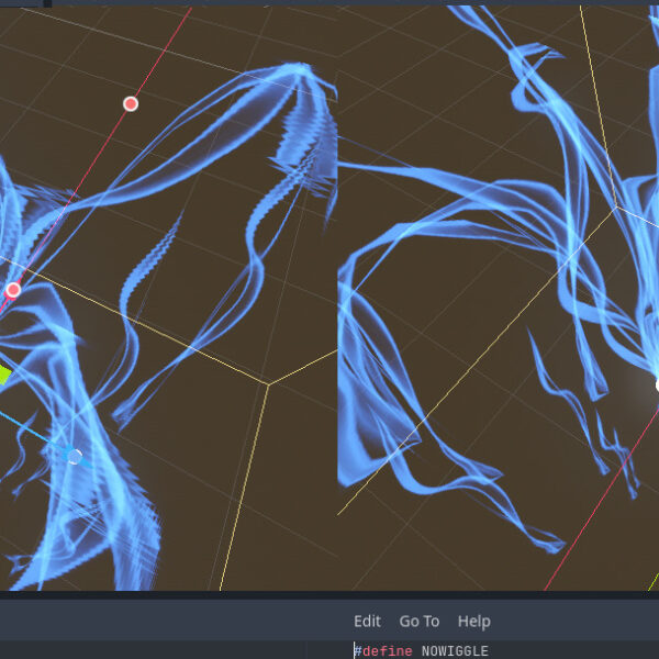 Trail dewiggle - Godot Shaders