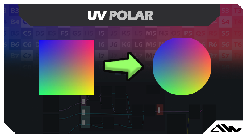 UV Polar Coordinates - Godot Shaders