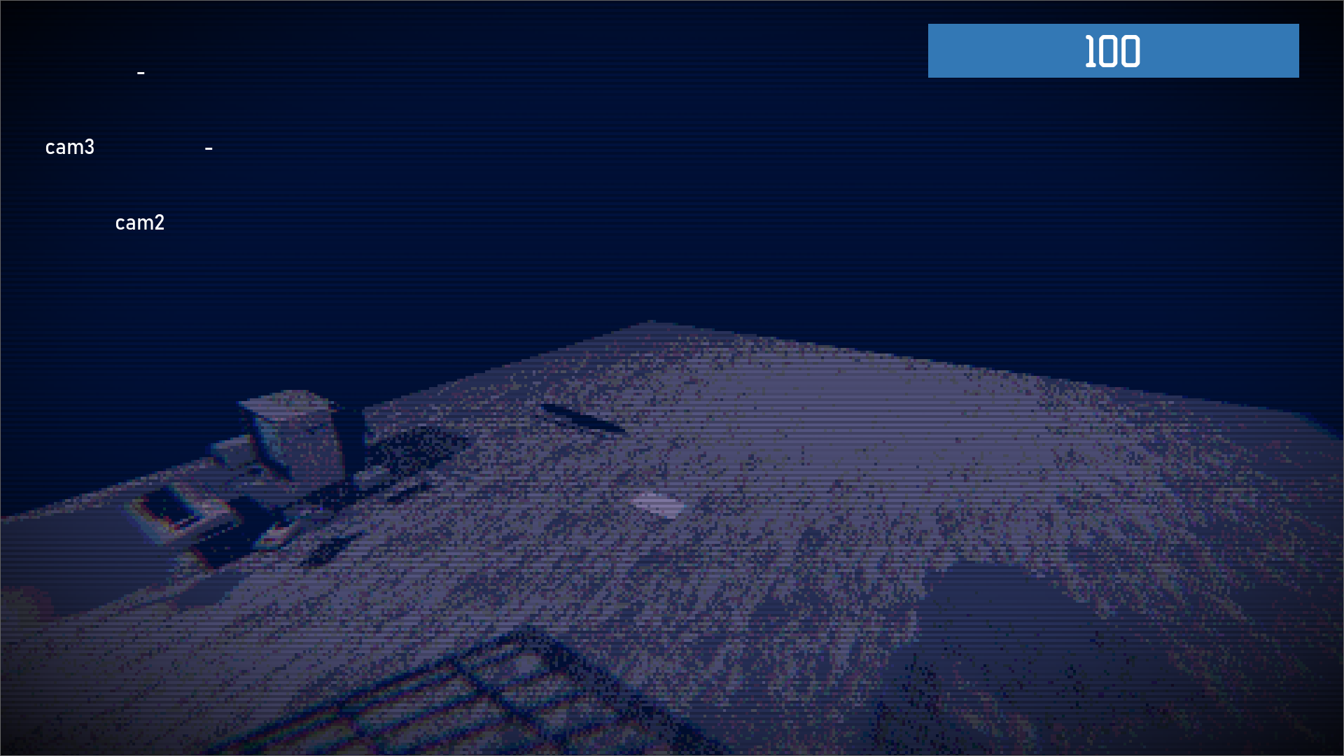 CCTV old security camera style shader - Godot Shaders