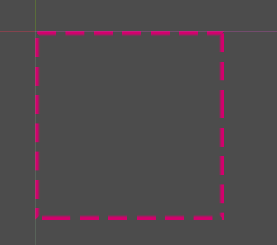 Rectangular selection box - Godot Shaders