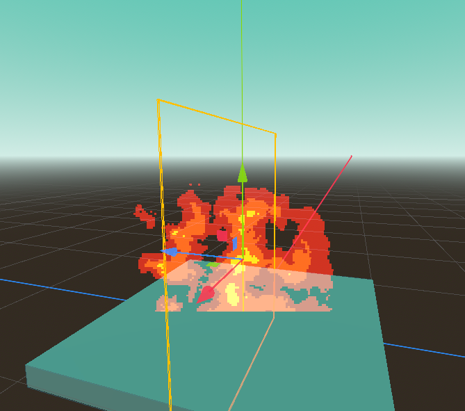 3D Pixelated Fire Shader - Godot Shaders